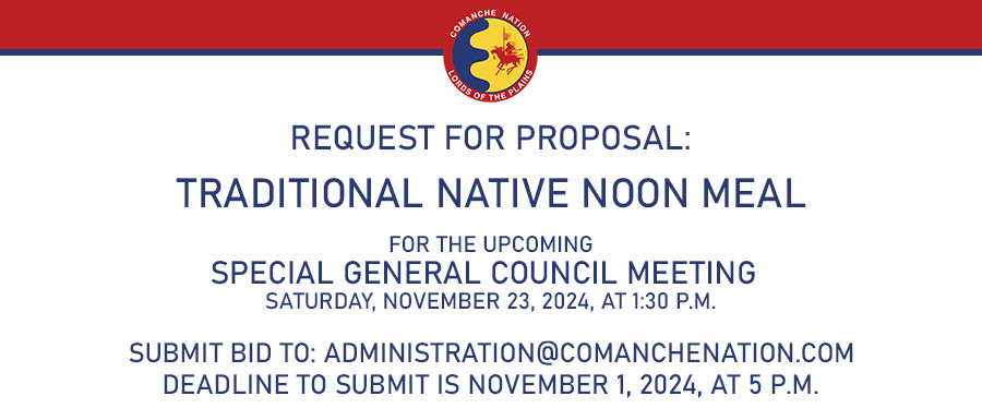 Traditional Native Noon Meal | Comanche Nation, Oklahoma