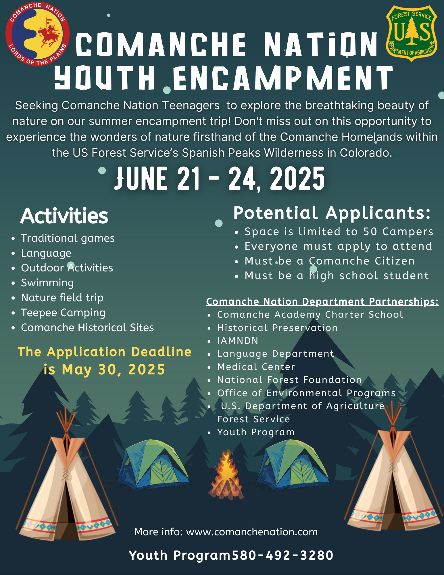 2025 Youth Encampment | Comanche Nation, Oklahoma