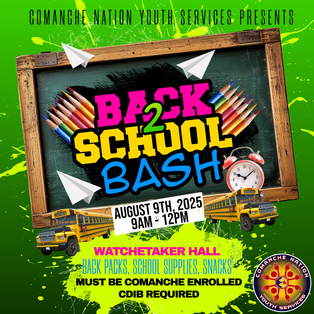 Back 2 School Bash | Comanche Nation, Oklahoma