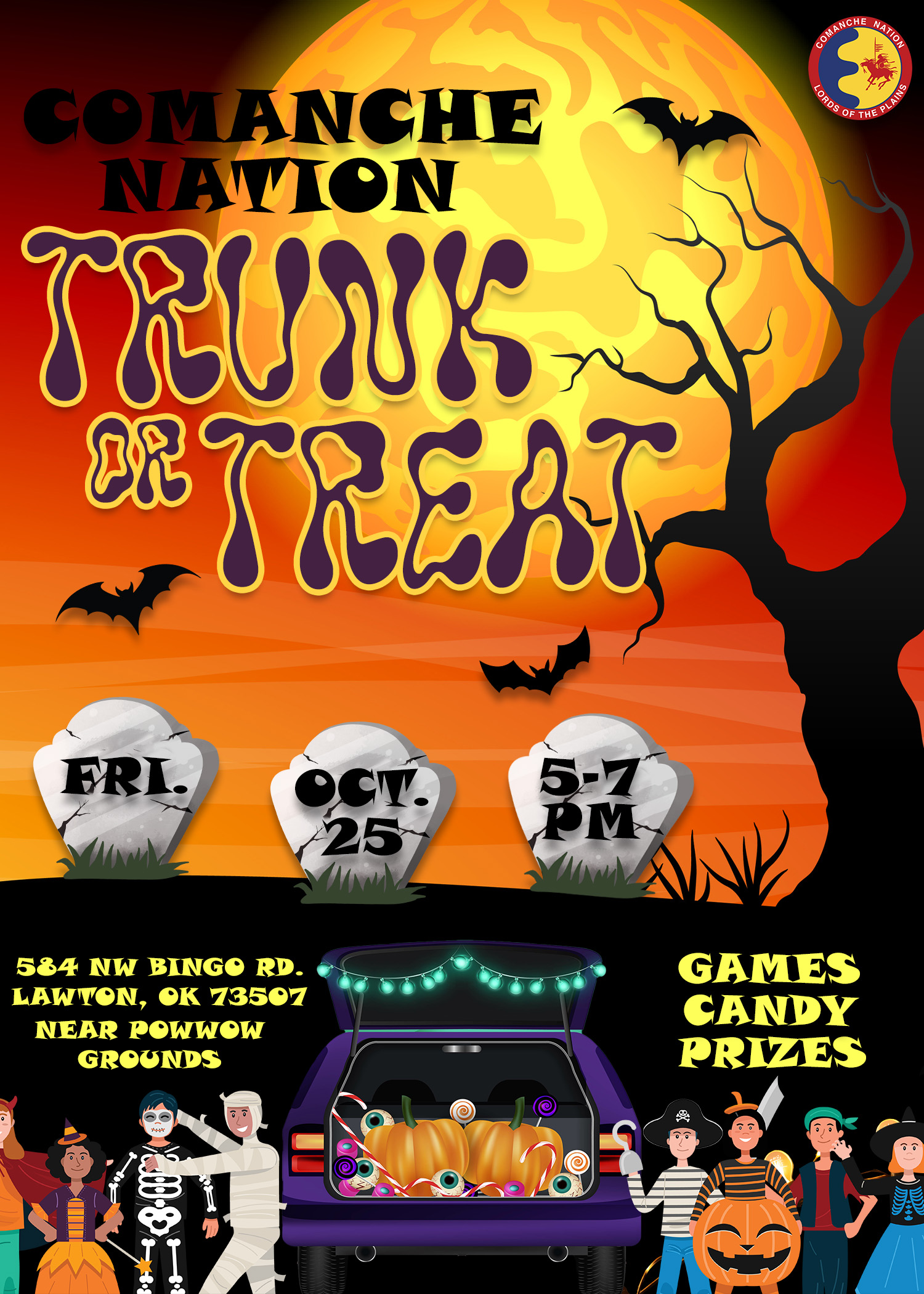 Comanche Nation Trunk or Treat | Comanche Nation, Oklahoma