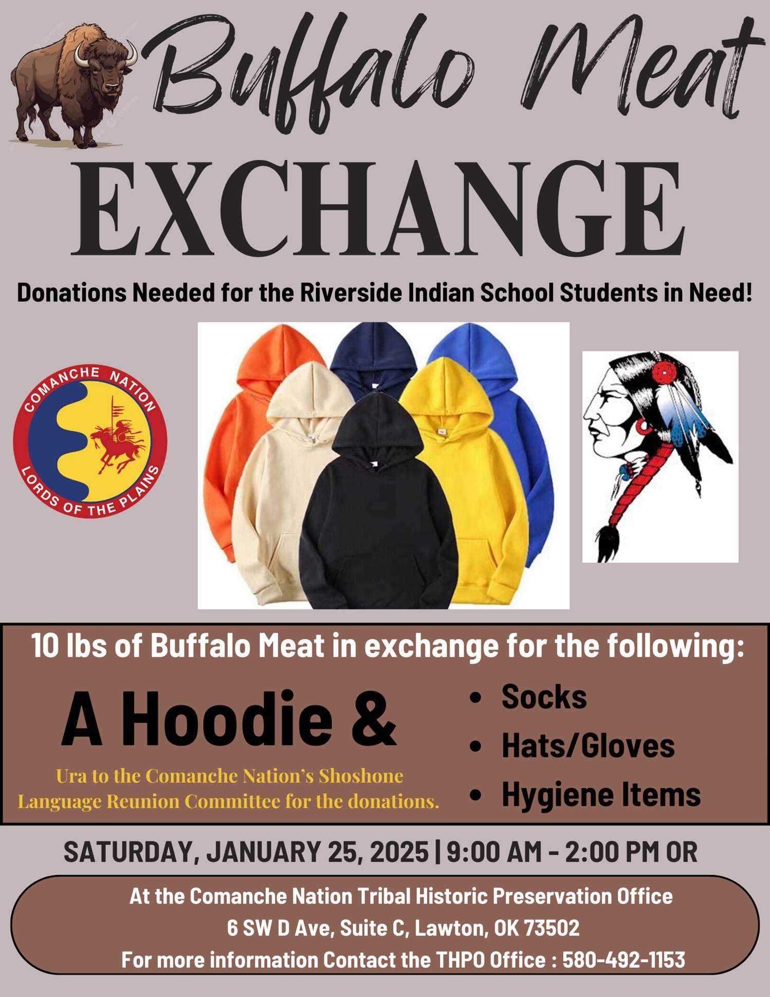 Buffalo Meat Exchange | Comanche Nation, Oklahoma