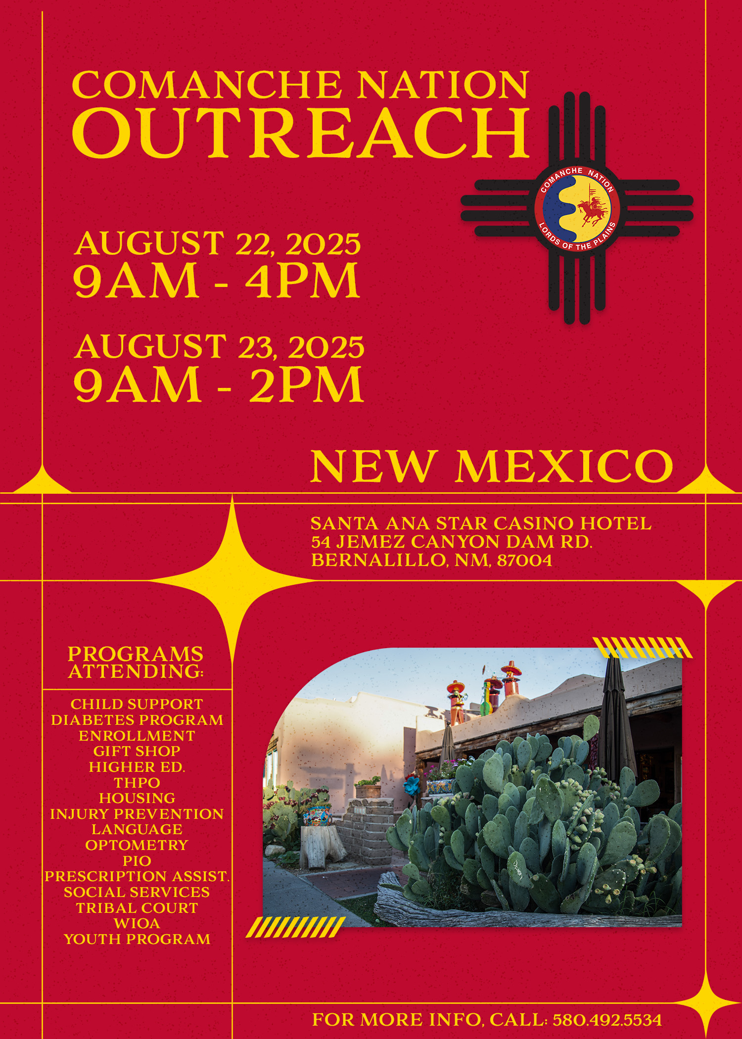 New Mexico Outreach Event | Comanche Nation, Oklahoma