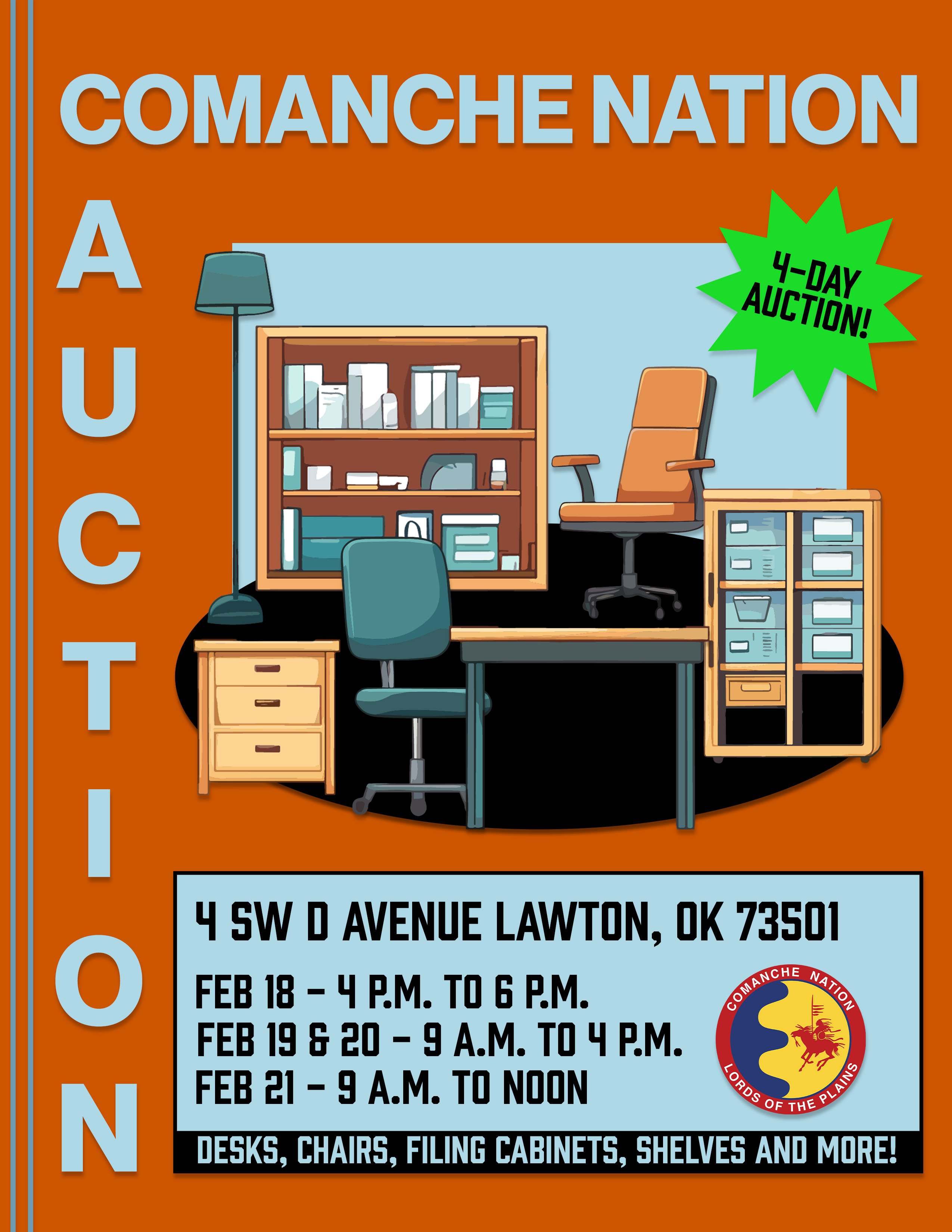 Comanche Nation Auction | Comanche Nation, Oklahoma