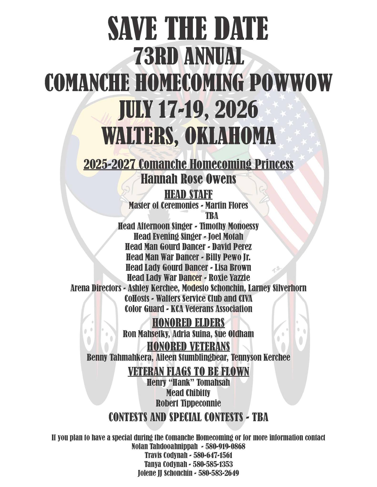 73rd Annual Comanche Homecoming Powwow | Comanche Nation, Oklahoma