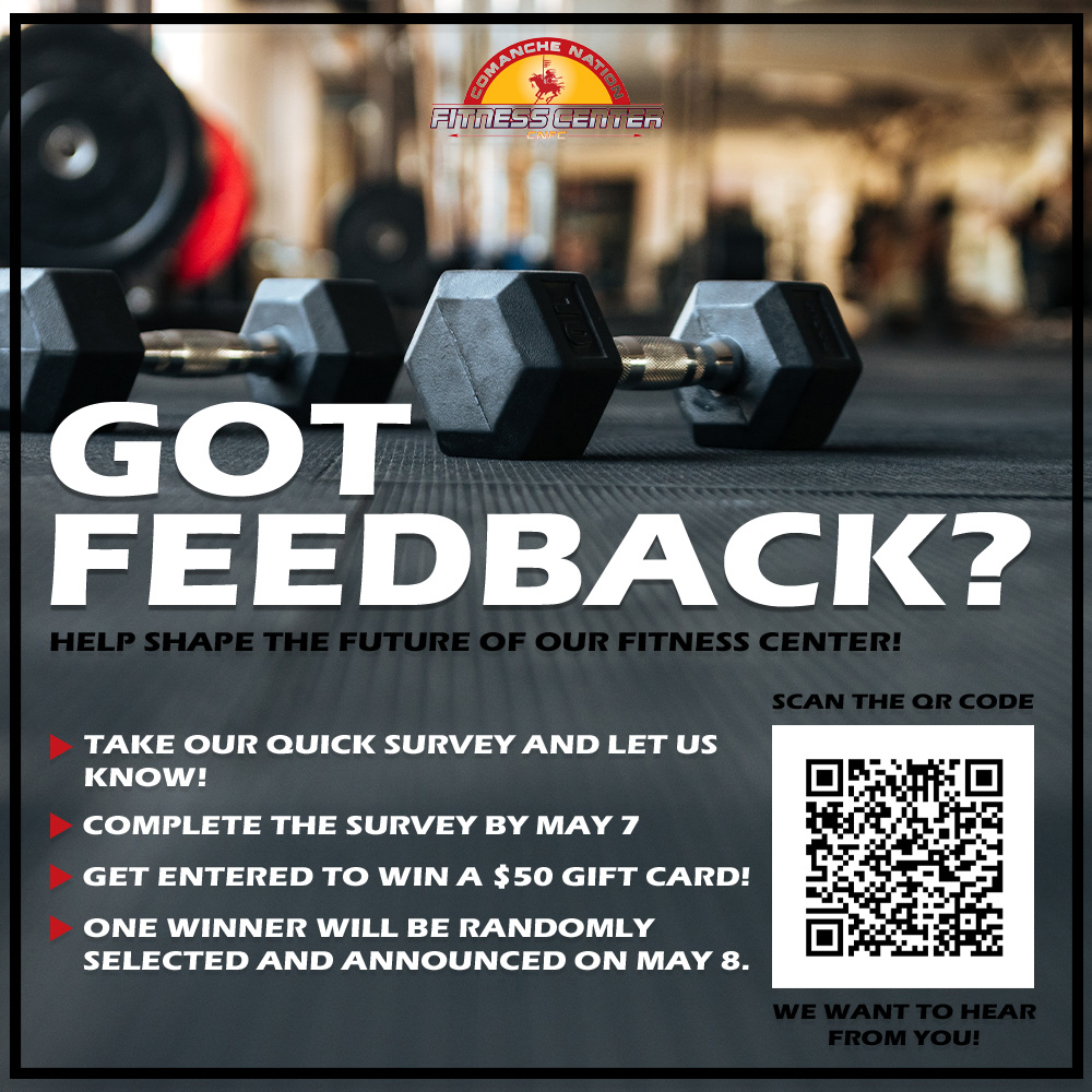 Fitness Center Survey | Comanche Nation, Oklahoma
