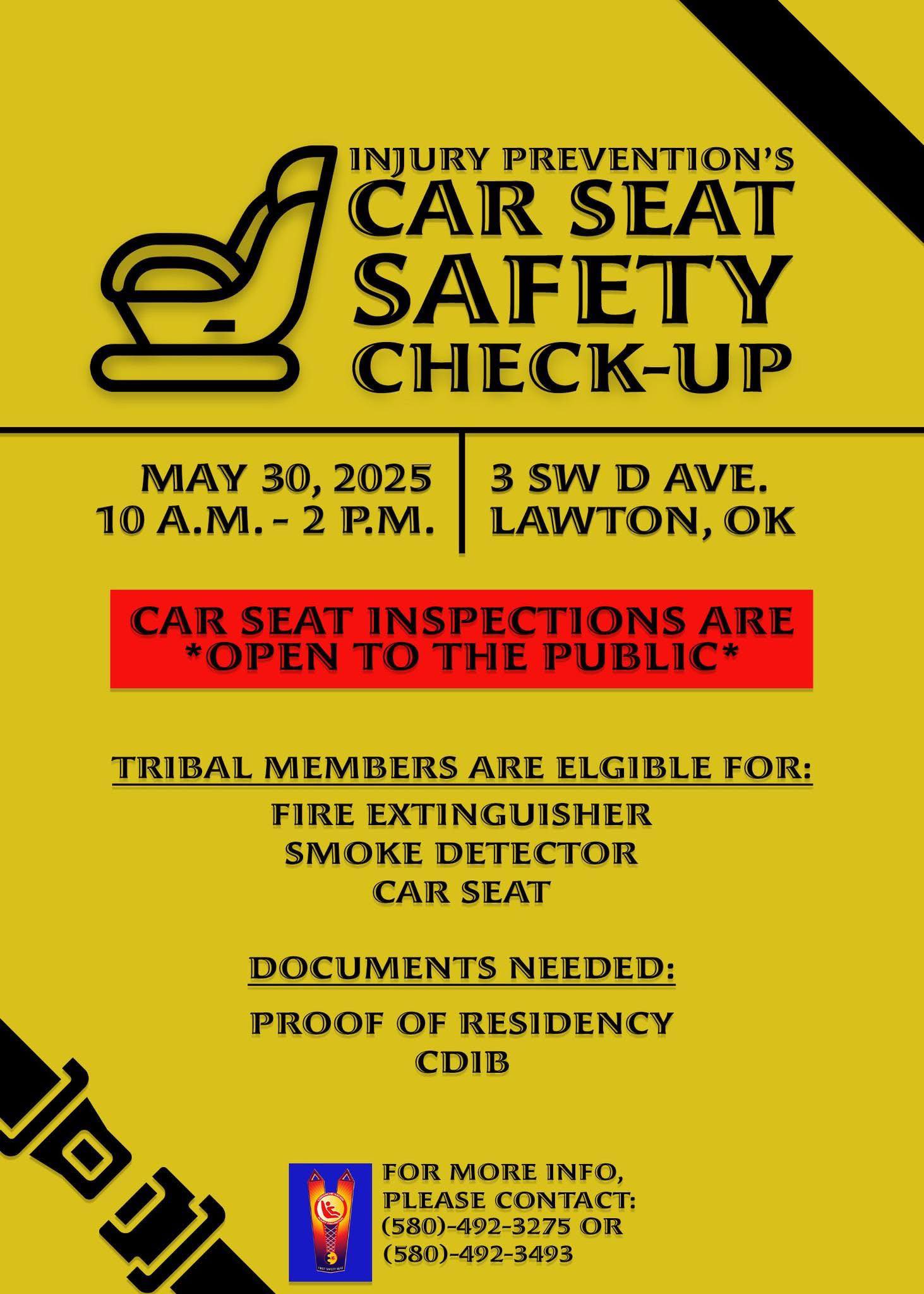 Car Seat Safety Check-Up | Comanche Nation, Oklahoma
