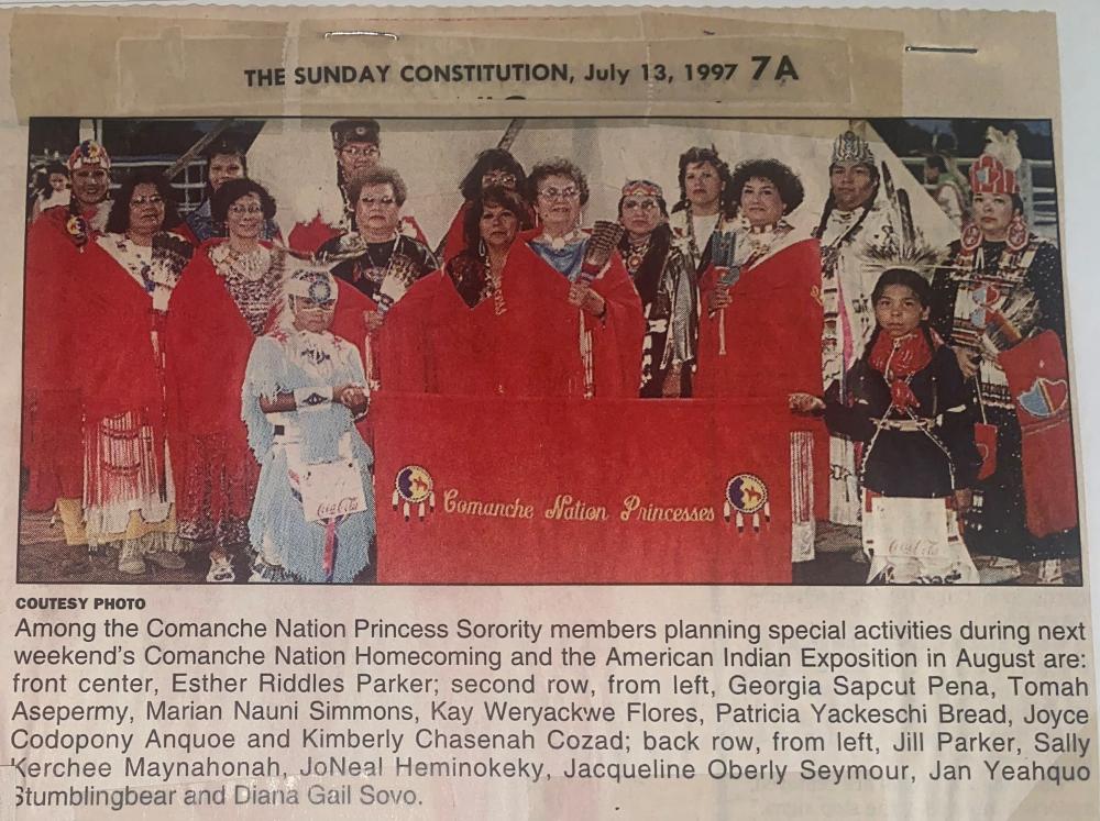 Princess Sorority | Comanche Nation, Oklahoma